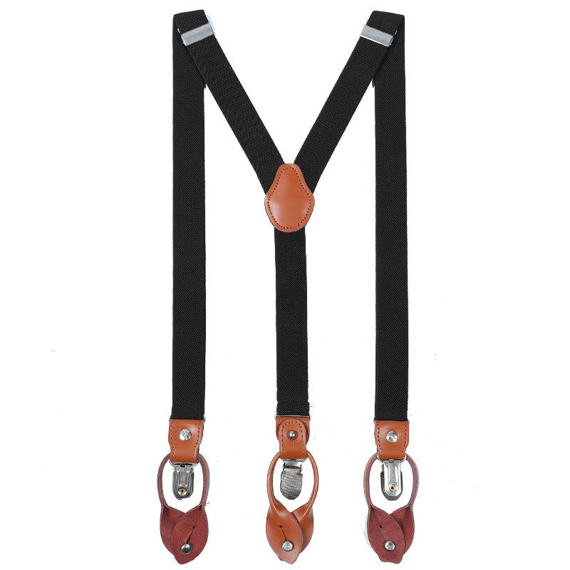 ・主な素材: 二層牛革、金属部品、ポリエステルゴム・クリップ数: 3個・長さ調節: 可能・伸縮性: 強め・背面デザイン: クロス・対象年齢: 成人・製造方法: 熱昇華、コンピュータージャカード、シルクスクリーン印刷・対象性別: ユニセックス...