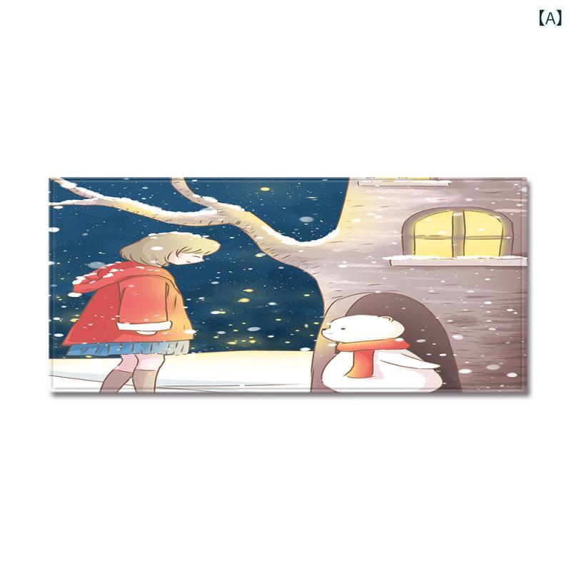 ・カテゴリ: カーペット、フロアマット・主な素材: ポリエステル100%・スタイル: アニマル柄・形状: 長方形・技法: 機械織り・カラー展開: グリーン、ブルー、ブラック・サイズ展開: 40cm×80cm、40cm×100cm、40cm×...