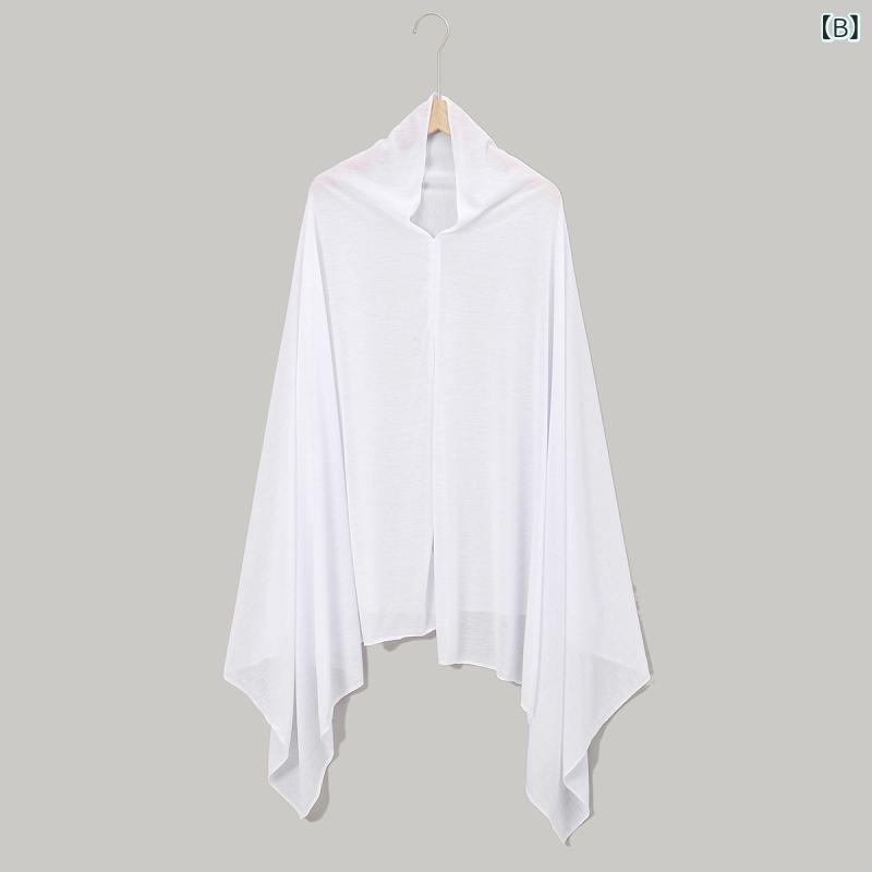 ・対象性別: 女性・対象年齢層: 大人・カテゴリ: ヘッドスカーフ・主な素材: ジャージ・編み方: 平織り・柄: 無地・加工方法: ジャカード織り・スタイル: カジュアル・カラー展開: ホワイト、カーキ、ネイビー、ライトグレー・サイズ: 約...