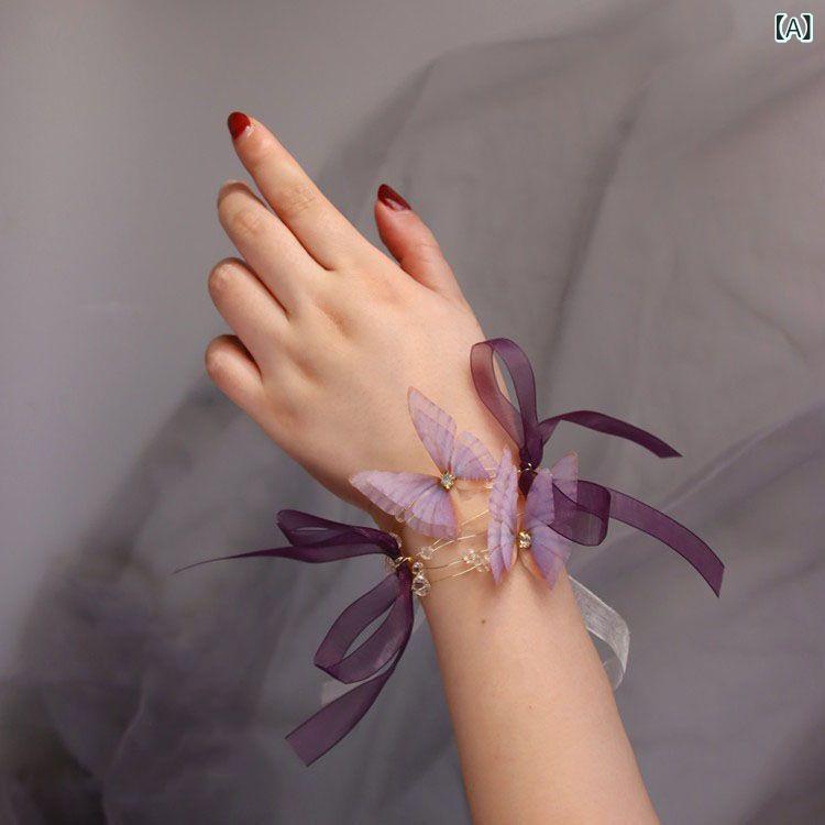 ・カテゴリ: コサージュ・カラー展開: 紫色、ピンク色・スタイル: 韓国風・用途: 個人ギフト・贈答相手: 同級生・適用祝日: クリスマス・贈答機会: 引っ越し祝い