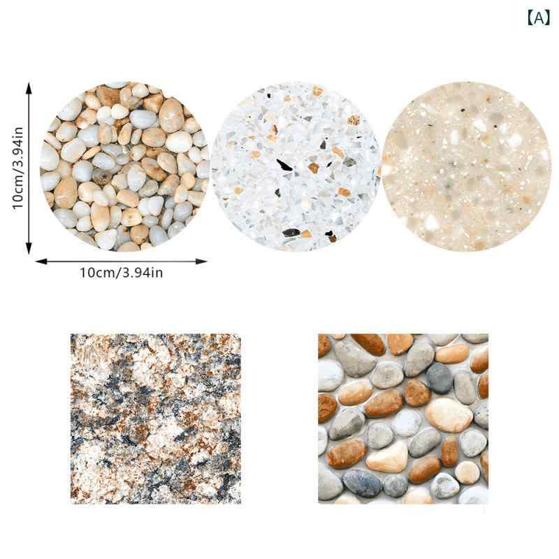 2個セット・カテゴリ: コースター・スタイル: モダンミニマリスト・素材: アクリル・形状: 円形・柄: 花柄・厚さ: 0.3cm