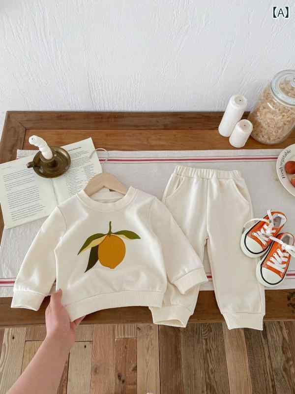 ・性別: ユニセックス・スタイル: 韓国風・セットアップタイプ: パンツセット・セット点数: 2点セット・対象年齢: 乳幼児(1〜3歳向け、身長80〜100cm)・袖丈: 長袖・丈: ロング・生地加工: 柔軟加工・厚さ: 薄手・柄: 無地、...