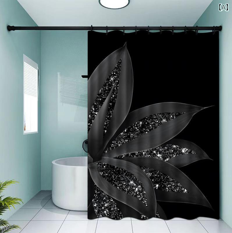 ・カテゴリ: 防水シャワーカーテン・主な素材: ポリエステル・スタイル: 軽奢・柄: 軽奢・サイズ展開: 90cm×180cm、120cm×180cm、150cm×180cm、180cm×180cm、180cm×200cm・特徴: 穴あけ不要