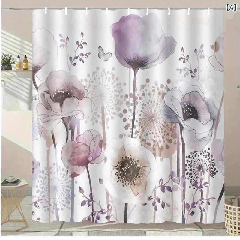 ・主な素材: ポリエステル・スタイル: モダンシンプル・サイズ展開: 90x180cm、120x180cm、150x180cm、180x180cm、180x200cm・カテゴリ: 防水シャワーカーテン・特徴: 穴開け不要