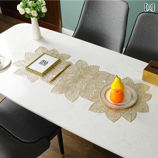 2個セット・素材: PVC・柄: 無地・スタイル: ライトラグジュアリー・形状: 不規則・カラー展開: 紫荊花長方形ライトゴールド、紫荊花長方形シルバー、紫荊花長方形ローズゴールド、紫荊花長方形レッド、42x46紫荊花ライトゴールド、42x...