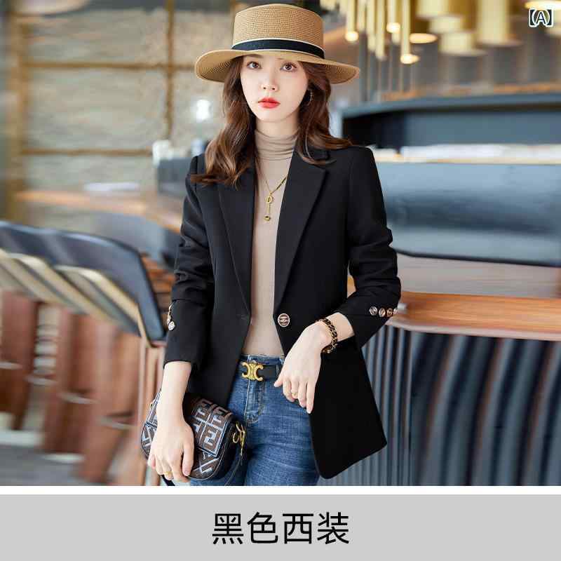 ・カテゴリ: テーラードジャケット・スタイル: エレガントカジュアル・対象: レディース・主な素材: ポリエステル90～94%・ネックライン: テーラードカラー・袖丈: 長袖・柄: 無地・デザイン: ポケット・加工: 防シワ加工・フロント:...