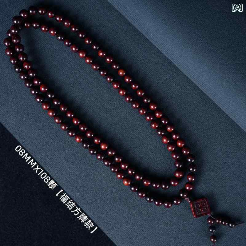 ・カテゴリ: 手飾り・種類: 数珠ブレスレット・スタイル: 民族風・主な素材: ザンビア紫檀・対象: 男女兼用・形状: ブレスレット、セーターチェーン・加工方法: 手作業・デザイン要素: 木・カラー: 金星・サイズ: 8mm・粒数: 108...