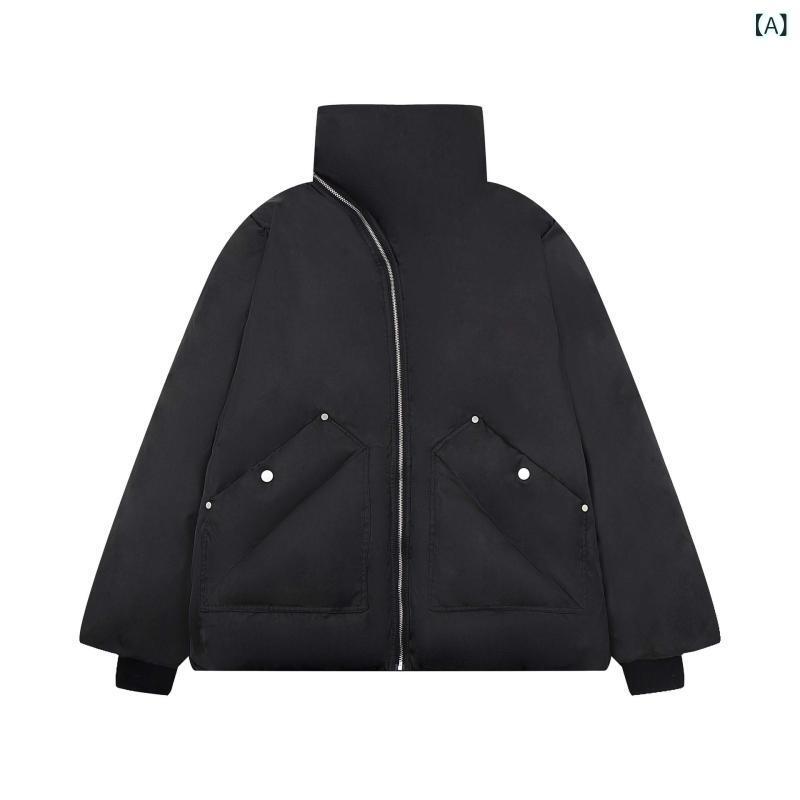 ・カテゴリ: 中綿ジャケット・スタイル: ハイストリート・タイプ: カーディガン・対象: ティーンエイジャー・対象年齢: 大人・性別: 男性・主な素材: ポリエステル100%・裏地素材: ポリエステル100%・生地名称: 化学繊維混紡・中綿...