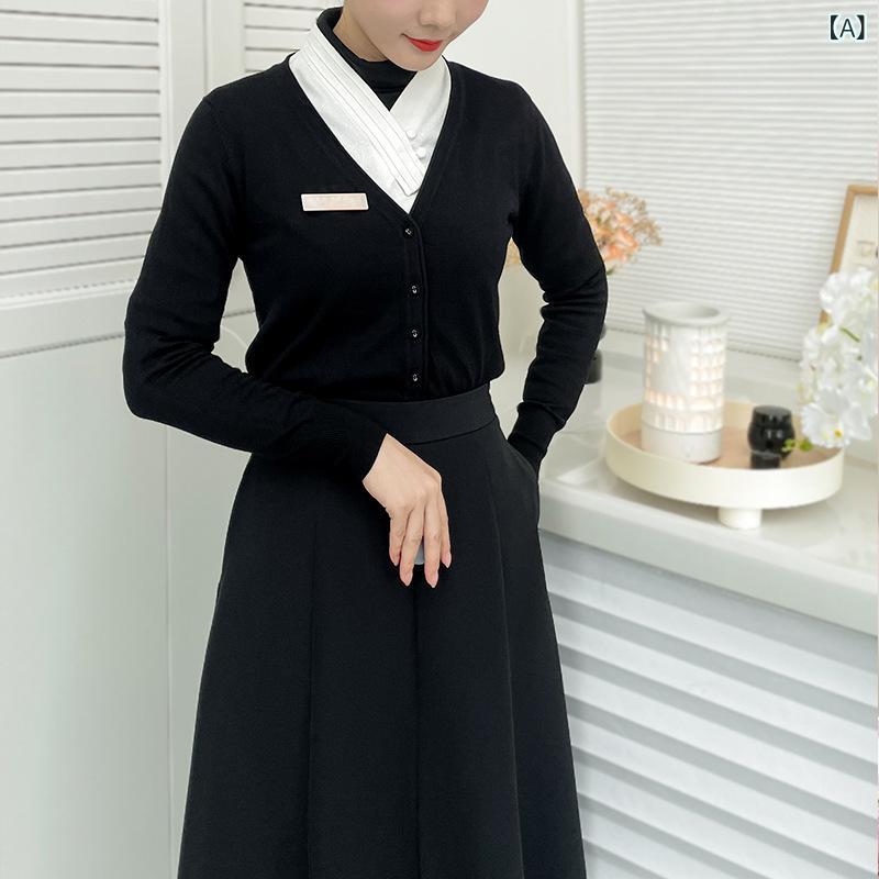 2個セット・主な素材: スパンデックス80～90%・カラー展開: ホワイト、ブラック・サイズ展開: S、M、L、XL、XXL、XXXL・スタイル: カジュアル、OL通勤・スカート丈: ミディ丈・袖タイプ: レギュラー袖・袖丈: 長袖