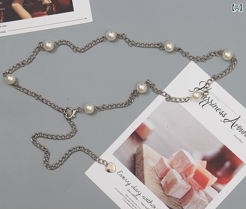 ・カテゴリ: ウエストチェーン・対象性別: 女性・対象年齢層: 成人・素材: 金属・カラー: シルバー