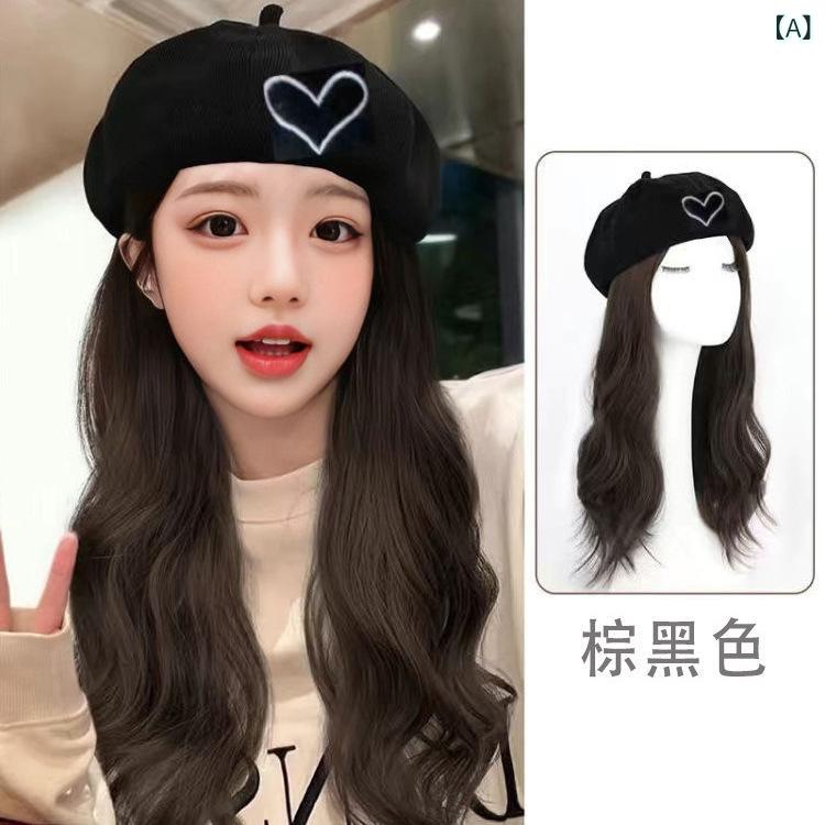 ・カテゴリ: ウィッグ・ウィッグスタイル: 帽子一体型・髪質: 耐熱ファイバー・ウィッグ長さ: ロング・対象: レディース・スタイル: ナチュラル・適用肌色: 全ての肌色・適用顔型: 全ての顔型・主な用途: 装着・ヘアアレンジ・カラー展開:...