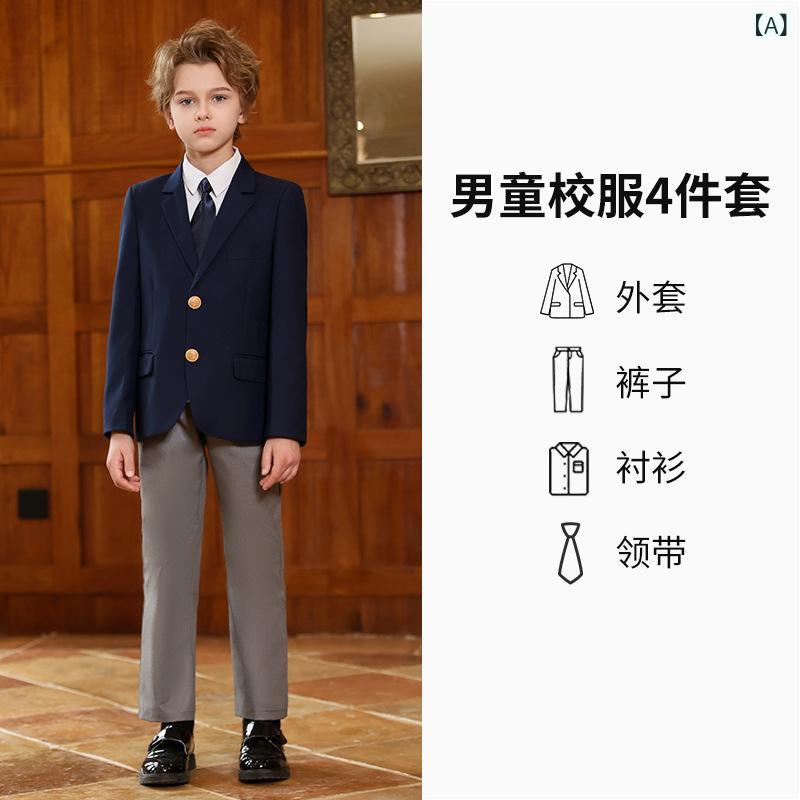 ・カテゴリ: 学生服・スタイル: ブリティッシュ・対象年齢: 8歳以上・推奨身長: 140cm以上・対象性別: ユニセックス・留め具: シングルブレスト・構成: セットアップ・生地加工: シャーリング、ソフト加工・主な素材: ポリエステル8...