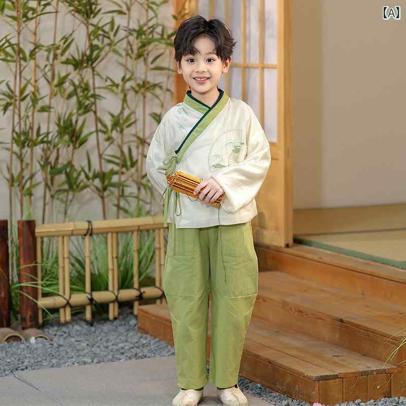 ・カテゴリ: 子供用舞台衣装、ダンス服・対象性別: ユニセックス・用途: 民族舞踊・スタイル: 中国風・デザイン: セットアップ、トレンド感・主な素材: 綿95%・生地加工: シアリング、柔軟加工・カラー展開: メンズ、レディース・対応身長...