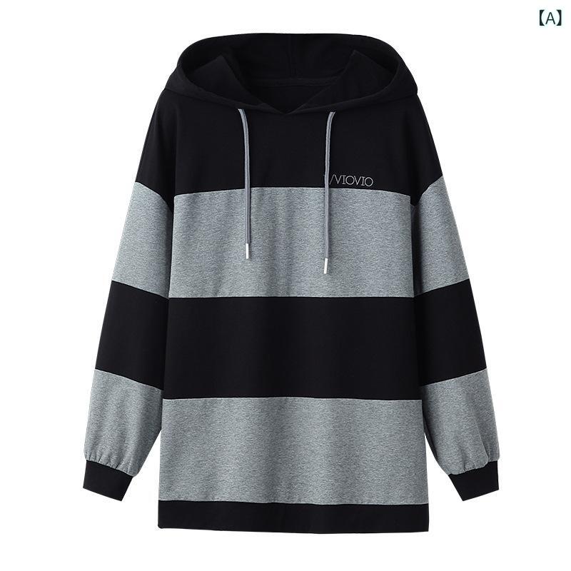 ・カテゴリ: レディーススウェット・対象: レディース・主な素材: 綿90～95%、ポリエステル・厚さ: 中厚手・柄: ストライプ、チェック・デザイン: 立体装飾・着方: プルオーバー・丈: レギュラー丈・シルエット: ルーズフィット・セッ...