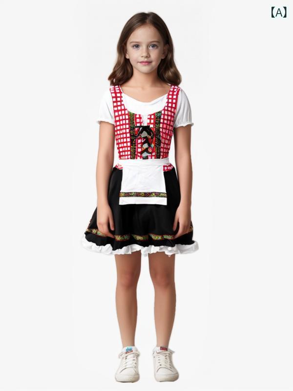 ・カテゴリ: ワンピース・スタイル: JKスタイル・主な素材: 綿・性別: 女の子・対象年齢: 3歳〜8歳、身長100cm〜140cm・柄: チェック・生地加工: プリント・袖丈: 半袖・スカートスタイル: プリンセスライン・裏地素材: 綿...