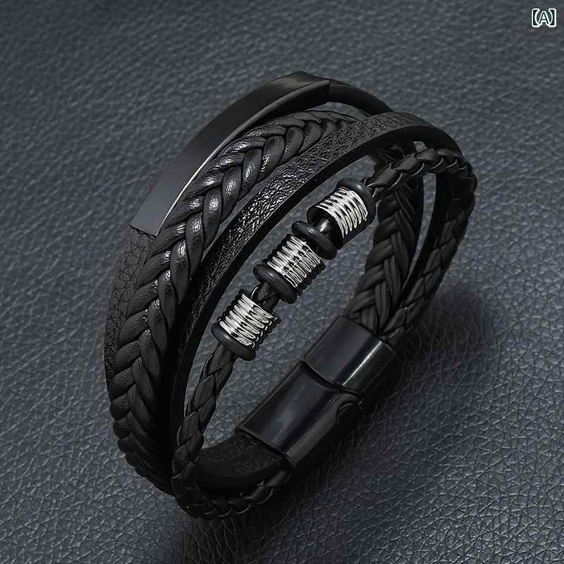 ・カテゴリ: アクセサリー・主な素材: 亜鉛合金・加工方法: 手作り・対象: 男女兼用・形状: 幾何学・デザイン要素: 楕円・カラー展開: ブラック、ブラック+ホワイトK、ダークブラウン、ブラウン+ホワイトK・スタイル: レトロ、文芸レトロ