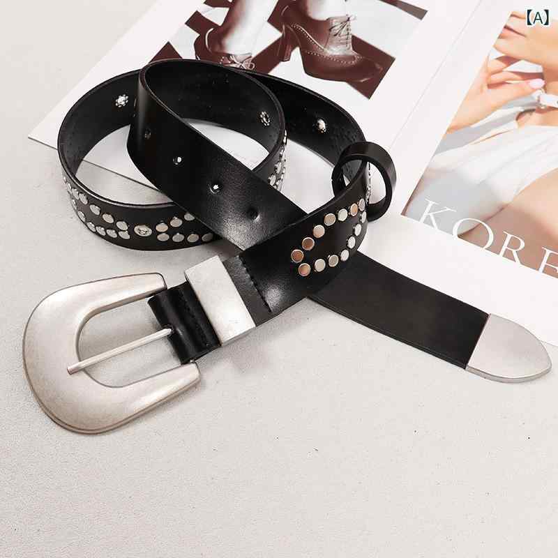 ・素材: 二層牛革・バックル素材: 合金・留め具: ピンバックル・カラー展開: ブラック、ホワイト・幅: 普通