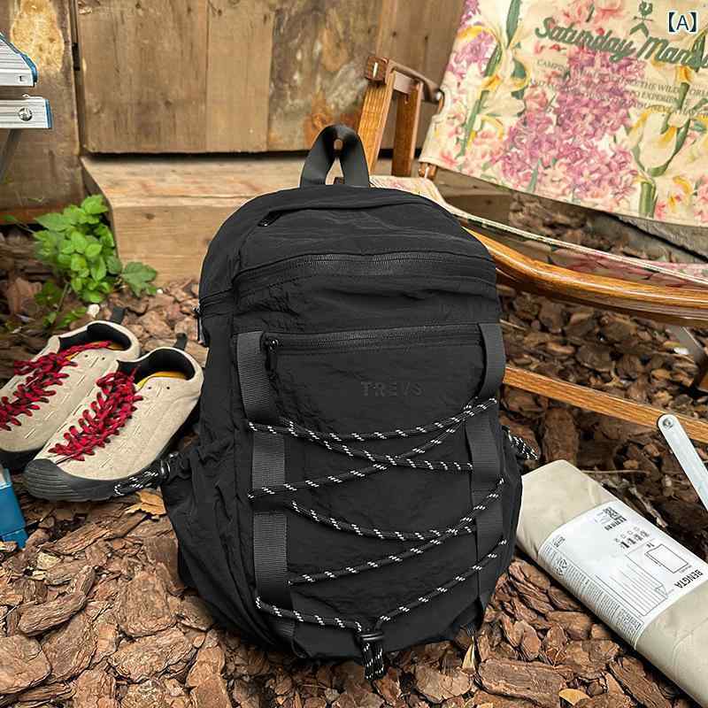 ・カラー展開: ブラック、グレー、グリーン、ブルー、ピンク・性別: ユニセックス・シーン: カジュアル、旅行・素材: ナイロン・スタイル: カジュアル、旅行・容量: 20-35L・機能: 耐摩耗性・PC収納サイズ: 20.32cm・柄: ロ...