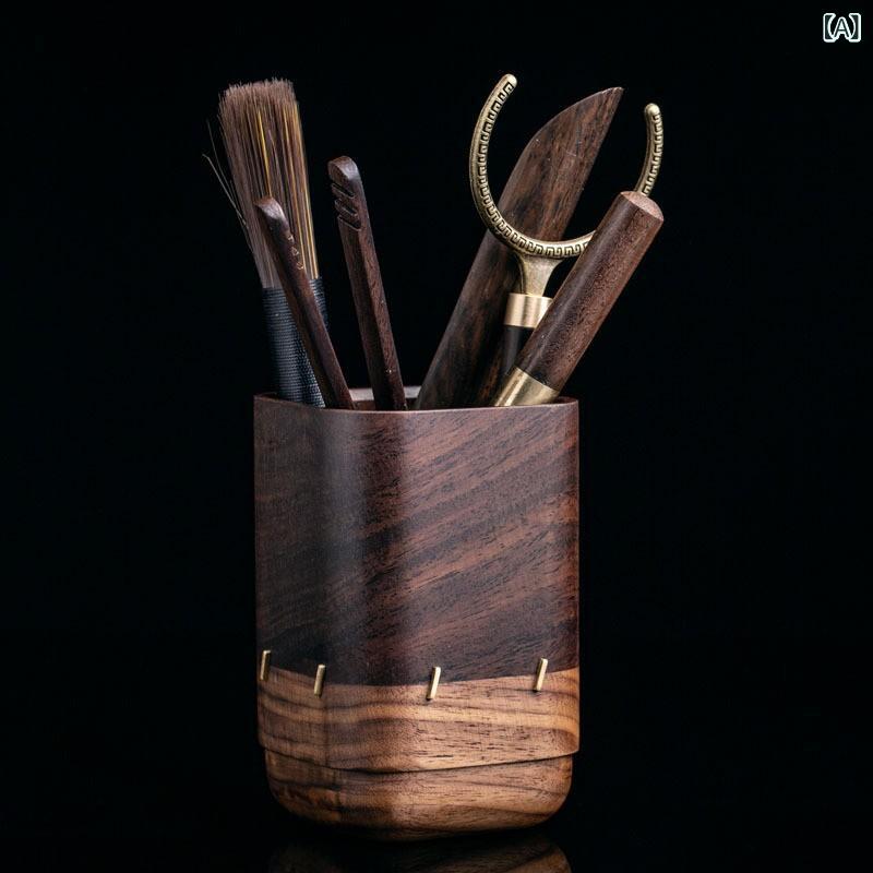 2個セット・カテゴリ: 茶道六君子セット・主な素材: 黒檀・重さ: 約1kg・スタイル: 新中式・カラー: 簡頌茶道