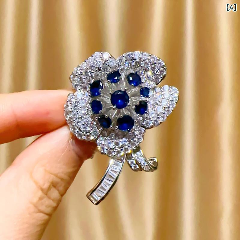・カテゴリ: ブローチ・素材: 銅・加工方法: 電気メッキ・スタイル: 韓国風・テイスト: 個性的・デザイン: 蝶結び・モチーフ: 花・人気要素: 花、花びら・機能: 記念、装飾、多機能、結婚、調節、2WAY、ギフト、固定・対象: 男女兼用