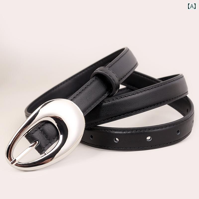 バックル素材: 合金留め具の種類: ピンバックルカラー: ブラック（シルバーバックル）.ブラウン（シルバーバックル）.コーヒー（シルバーバックル）.ブラック（ゴールドバックル）.ブラウン（ゴールドバックル）.コーヒー（ゴールドバックル）幅:...