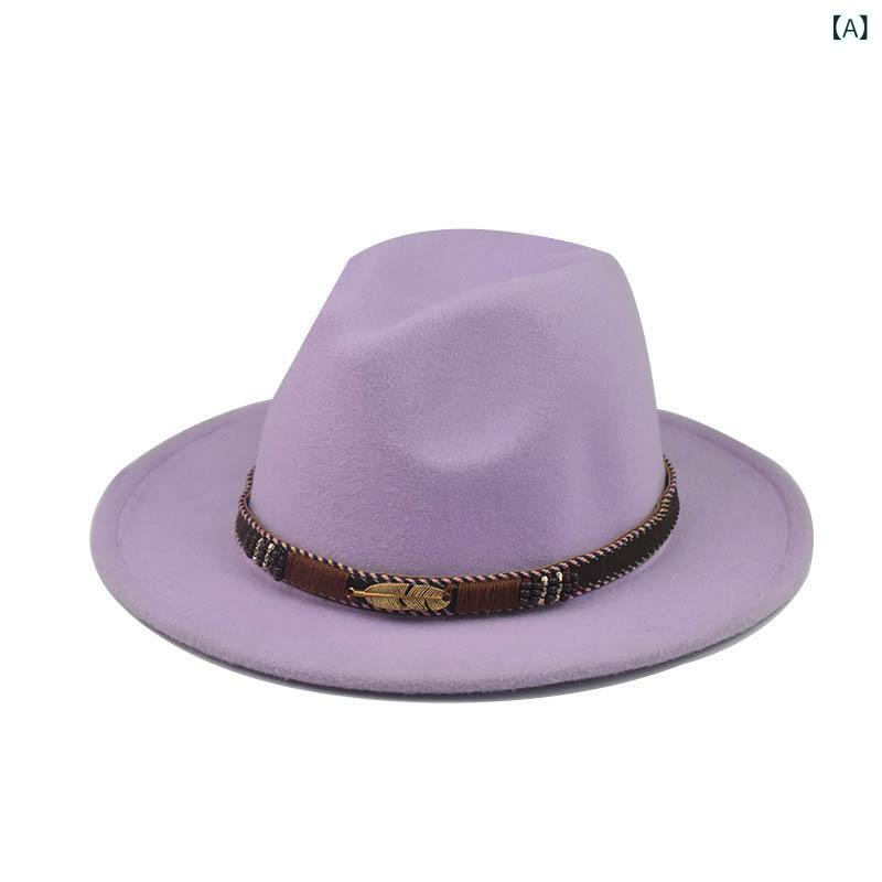 2個セット・カテゴリ: 礼帽・性別: ユニセックス・素材: フェルト・スタイル: 欧米風・編み方: ツイル・加工: 型押し・柄: 無地・用途: 結婚式、誕生日、ビジネスギフト、表彰記念・帽頂スタイル: フラットトップ・つば: ワイドフラット...