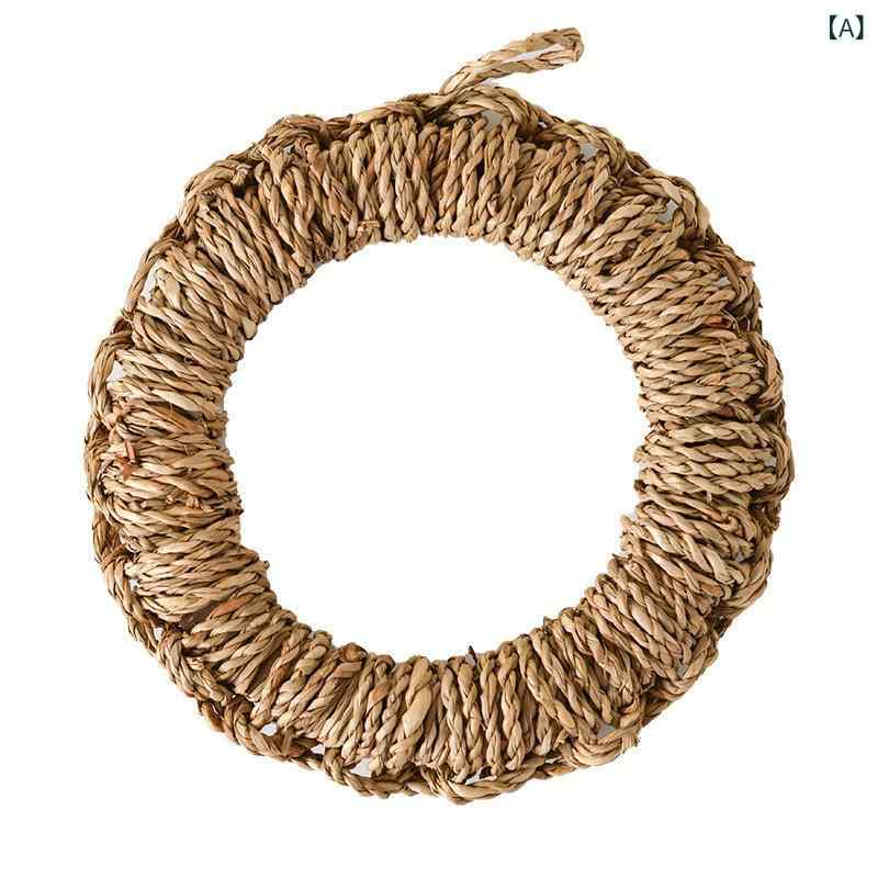 ・素材: 水草・柄: 無地・カラー: 水草ナチュラル・形状: 円形・スタイル: 田園風・サイズ: 大中小セット（大:外径約24.5cm、中:外径約20cm、小:外径約15.5cm）