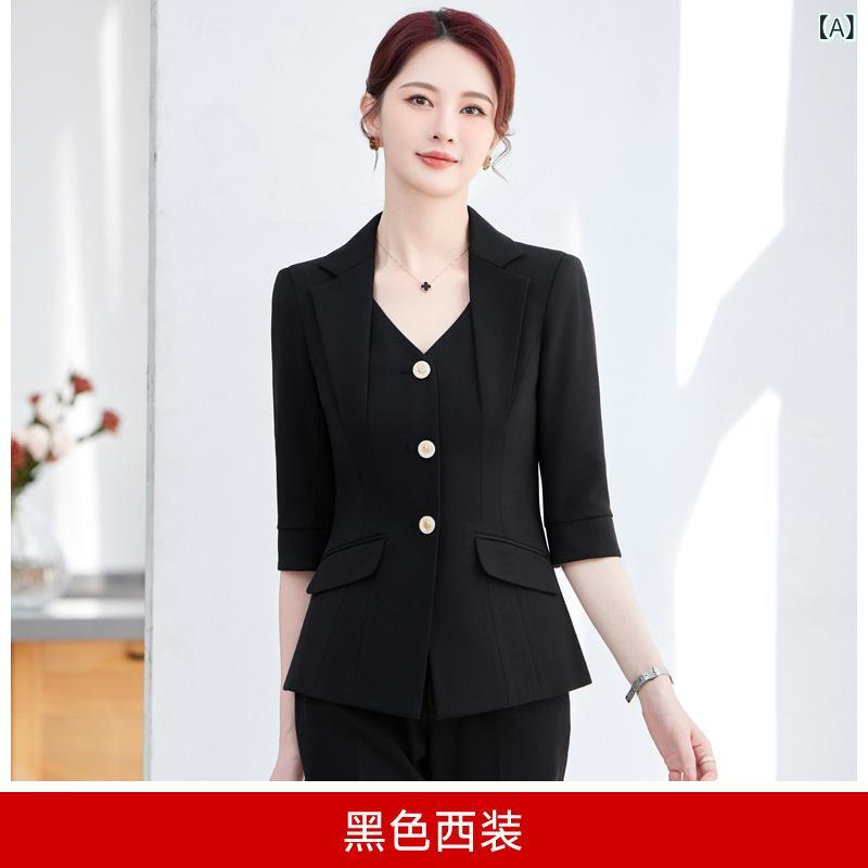 2個セット・カテゴリ: OL通勤ウェア・スタイル: エレガント・主な素材: ポリエステル 70%〜80%未満、レーヨン 30%〜50%未満・スカート丈: ミディ丈・袖タイプ: レギュラー袖・袖丈: 七分袖・カラー展開: ブラック、アプリコッ...