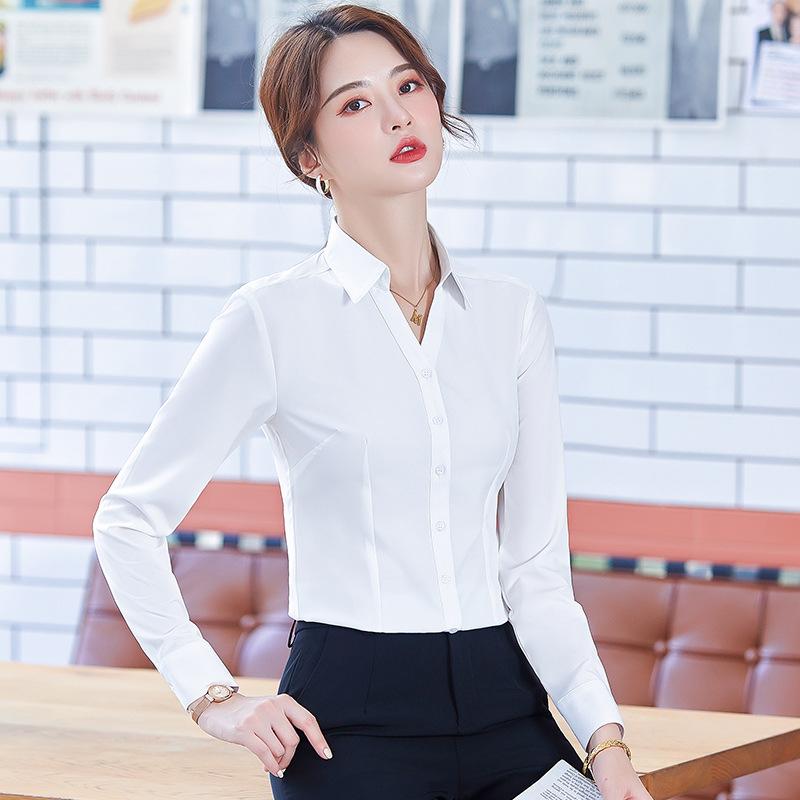 2個セット・カテゴリ: シャツ・スタイル: 上品通勤スタイル・主な素材: ポリエステル95%以上・副素材: スパンデックス30%以下・生地: 四面ストレッチ・柄: 無地・シルエット: スリムフィット・襟型: レギュラーカラー・袖丈: 長袖・...