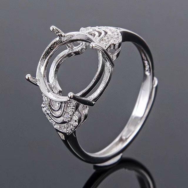 2個セット・カテゴリ: 指輪・素材: シルバー925・対象: レディース・カラー展開: ホワイトシルバー、ローズシルバー・サイズ: フリーサイズ