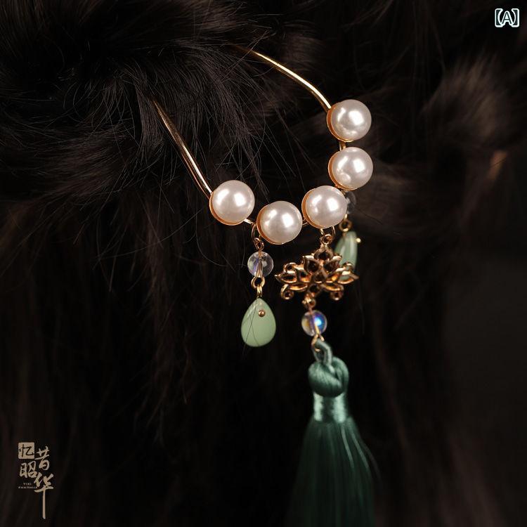 ・カテゴリ: ヘアアクセサリー・スタイル: スウィート・主な素材: フェイクパール