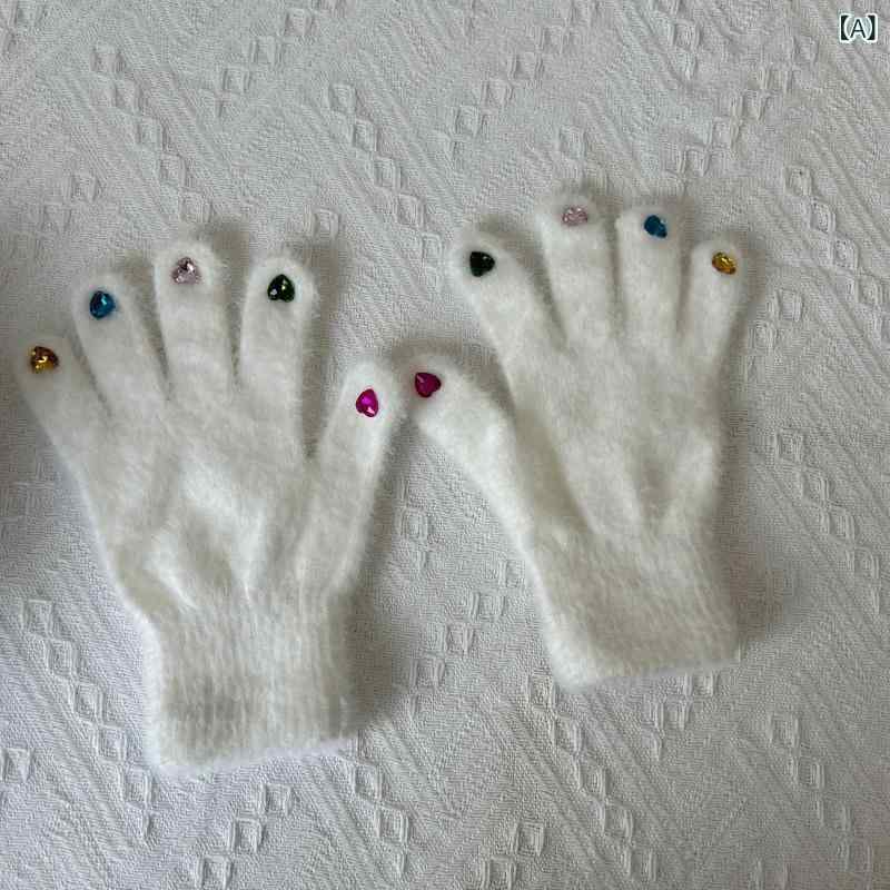 ・カテゴリ: ファッション手袋・機能: 保温・スタイル: フィンガーグローブ・主な素材: ポリエステル 81～95%・カラー展開: ホワイト、ブラック、グレー、カーキ