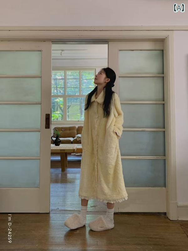 ・主な生地: キラキラタフタベルベット・主な素材: ポリエステル100%・生地厚み: 超厚手 (351-400g/平米)・スタイル: フェアリースタイル・襟タイプ: 襟付き・対象: 若年女性・機能: リラックス、睡眠、部屋着、保温、快適、お...