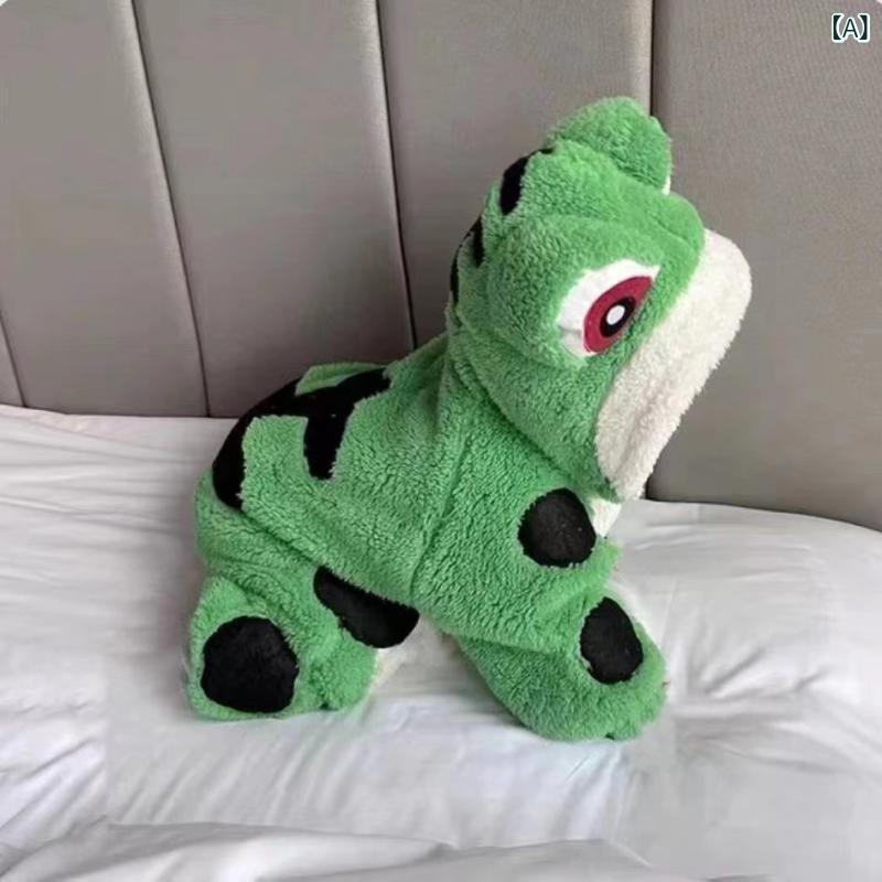 ・カテゴリ: ペットウェア・スタイル: ロンパース、カバーオール・主な素材: ポリエステル・対象: ユニセックス・柄: カエル柄・サイズ展開: XS (〜1kg), S (1.5〜2kg), M (2.5〜3.5kg), L (4〜5kg)...