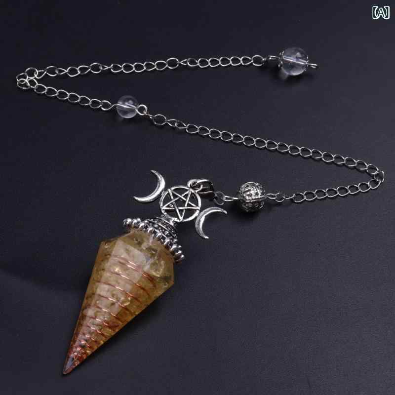 ・素材: プラスチック、樹脂・デザイン: 幾何学、六角形・加工方法: 手作業・カテゴリ: ネックレス・スタイル: ファッション通勤・カラー展開: イエロークリスタル、ホワイトクリスタル、タイガーアイ、アメジスト、ローズクォーツ、アクアマリン...