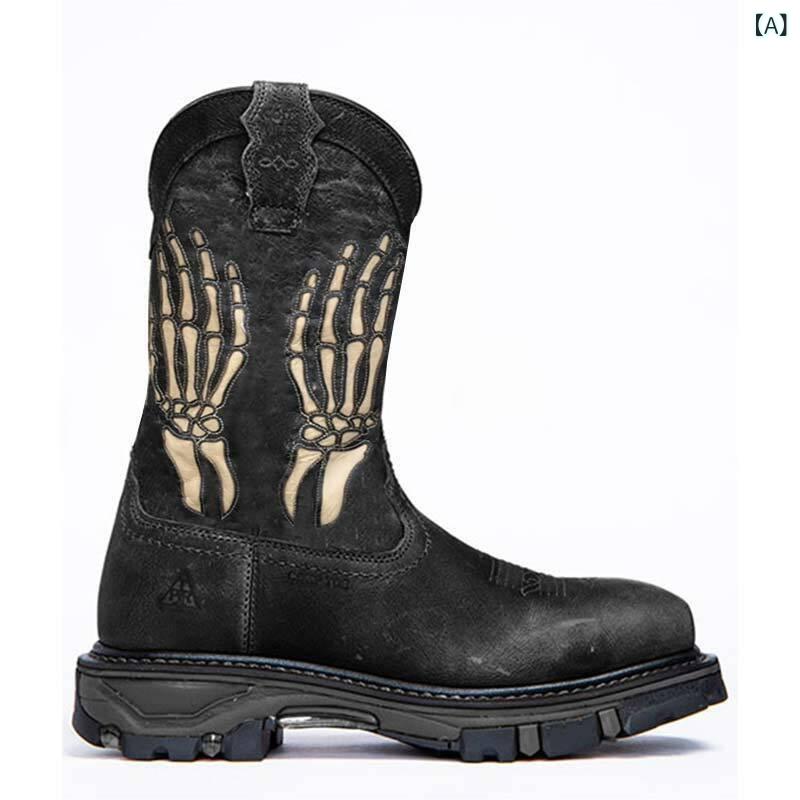 ・カテゴリ: デニムブーツ・対象年齢: 成人・アッパー素材: 人工PU・対象性別: 男性・スタイル: 欧米風・人気ブーツ: ライダーブーツ・人気要素: ステッチ・カラー展開: 黒、ブラウン・サイズ展開: 38、39、40、41、42、43、...