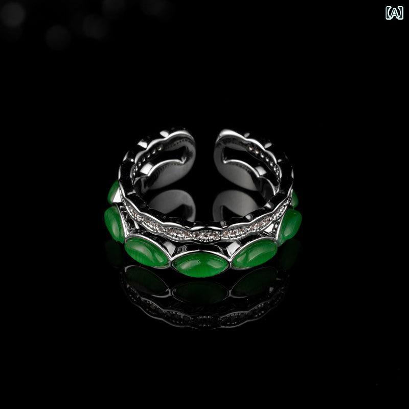 2個セット・カテゴリ: 手元アクセサリー・種類: フリーサイズ・素材: 銅・形状: 幾何学・デザイン: ダブルライン・モチーフ: リング型・加工: メッキ・スタイル: シンプル、ファッション通勤・対象: 女性