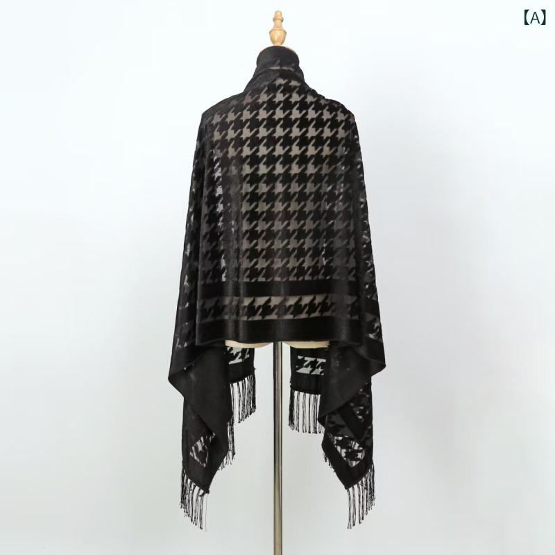 2個セット・織り方: 経編み・柄: バラ・丈: ミドル丈・カラー展開: ブラック、ワインレッド、グリーン・主な素材: ビスコースレーヨン 71～80%・スタイル: ボヘミアン、エスニック、レトロ・サイズ: 210cm×72cm