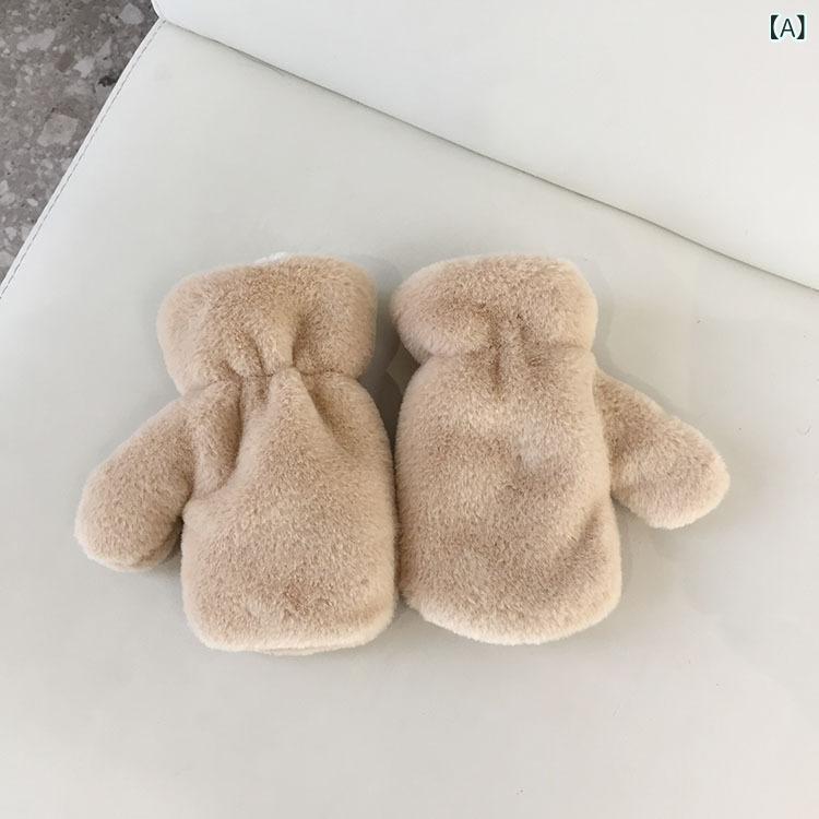 ・用途: 服飾手袋・性別: ユニセックス・機能: 保温・カラー展開: カーキ、スノーホワイト、ミルクホワイト、パープル、イエロー、スカイブルー・対象年齢: 3-8歳
