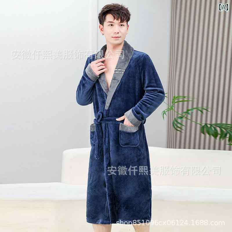 ・生地名: フランネル・主な素材: ポリエステル 90-95%・生地の厚さ: 薄手 (121-140g/m²)・機能: 保温・シーズン: 冬・対象: カップル・カラー展開: 紺白襟、紺灰襟、紺ピンク襟、ワインレッド灰襟、ピンク白襟、灰紺襟、...