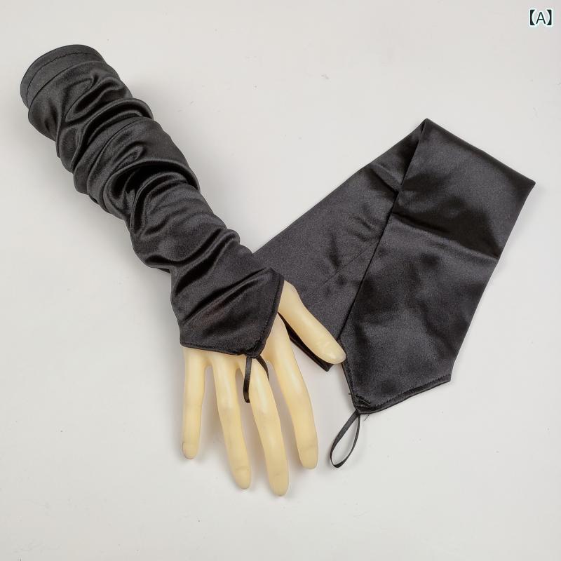 ・種類: 指なし手袋・カラー展開: ブラック、ゴールド、レッド、シルバー、ロイヤルブルー、ネイビー、ピーコックブルー・スタイル: 香港風、英国レトロ、、ポップアート風、ジャズ風、フレンチレトロ、ロココ風・主な素材含有率: 31%〜50%・主...