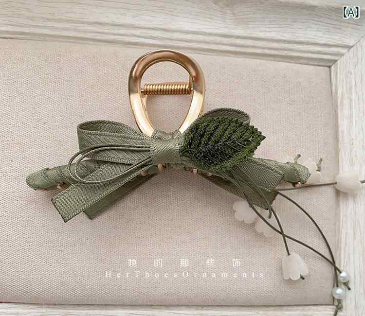 2個セット・素材: 布・スタイル: バンスクリップ・加工方法: 手作業・ヘアアクセサリー分類: バンスクリップ・カラー: グリーン、スズラン柄・流行要素: 花・テイスト: シンプル・テイスト分類: きれいめカジュアル・商品カテゴリ: ヘアア...