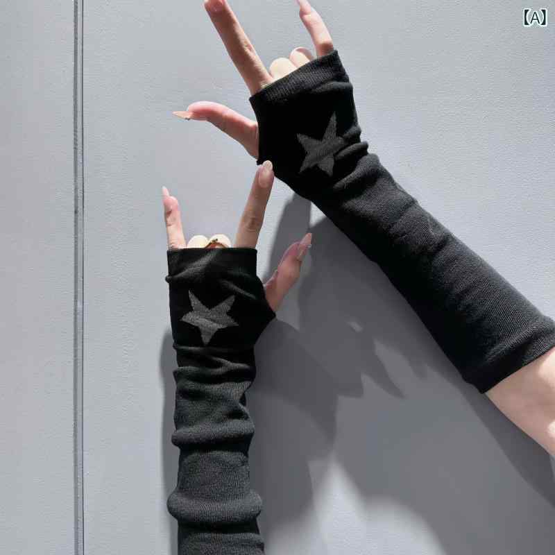 2個セット・カテゴリ: 日用手袋・タイプ: 指なし手袋・柄: ロングスター手袋・サイズ: フリーサイズ・スタイル: レトロ、文芸レトロ・主な素材含有率: 96%以上・素材名: ポリエステル・主な素材: ポリエステル（ポリエステル繊維）・流行...