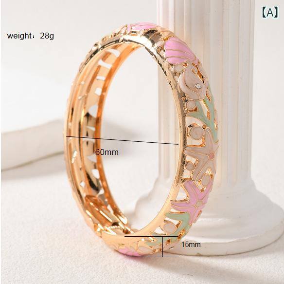 ・主な素材: 合金・加工技術: 滴油・カラー展開: 彩, 青, 天藍, 藍・スタイル: 甜酷風・重さ: 70g・スタイル分類: 個性風潮・カテゴリ: 手元アクセサリー