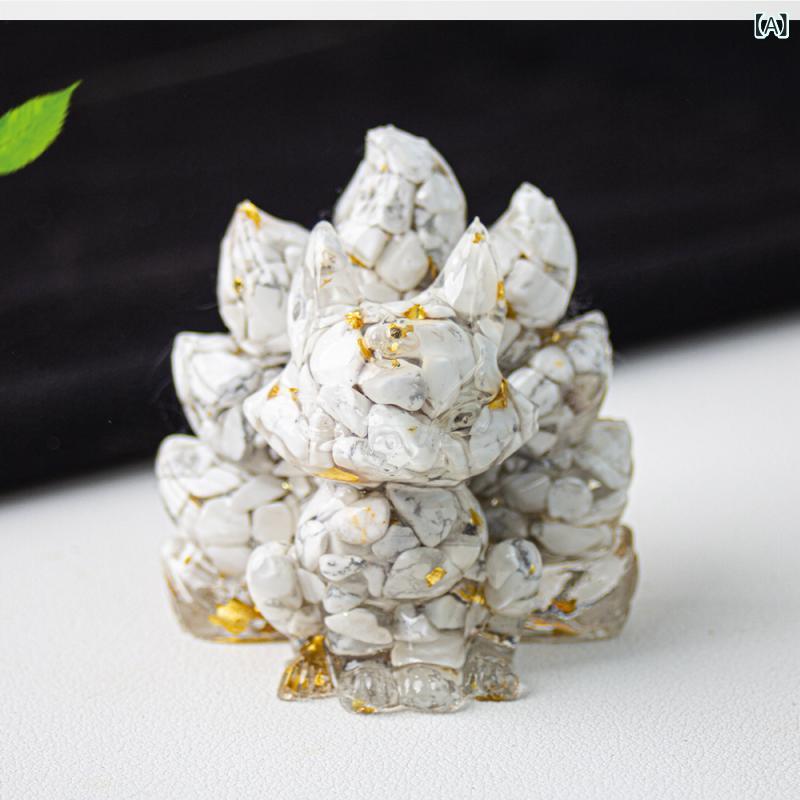 ・素材: 水晶滴胶・カテゴリ: 樹脂工芸品・カラー展開: 白松石、ストロベリークォーツ、グリーンアベンチュリン、ローズクォーツ+金箔、ローズクォーツ、アクアマリン、オブシディアン、レッドジャスパー、レッドアゲート、タイガーアイ、シトリン、ラ...