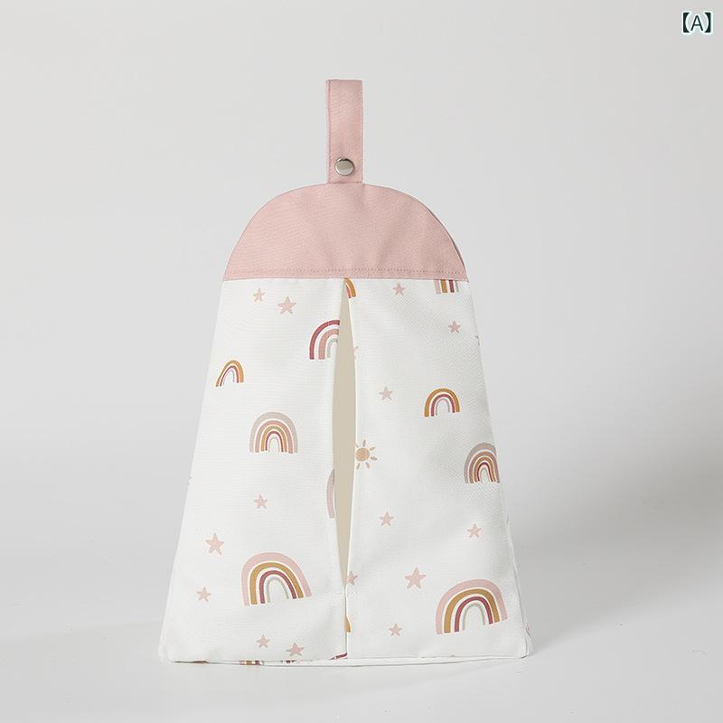 ・カテゴリ: 収納袋・スタイル: キャラクター・素材: ポリエステル・形状: 立体型・収納場所: 寝室・機能: 多用途・カラー展開: ピンクレインボー、グレーゾウ