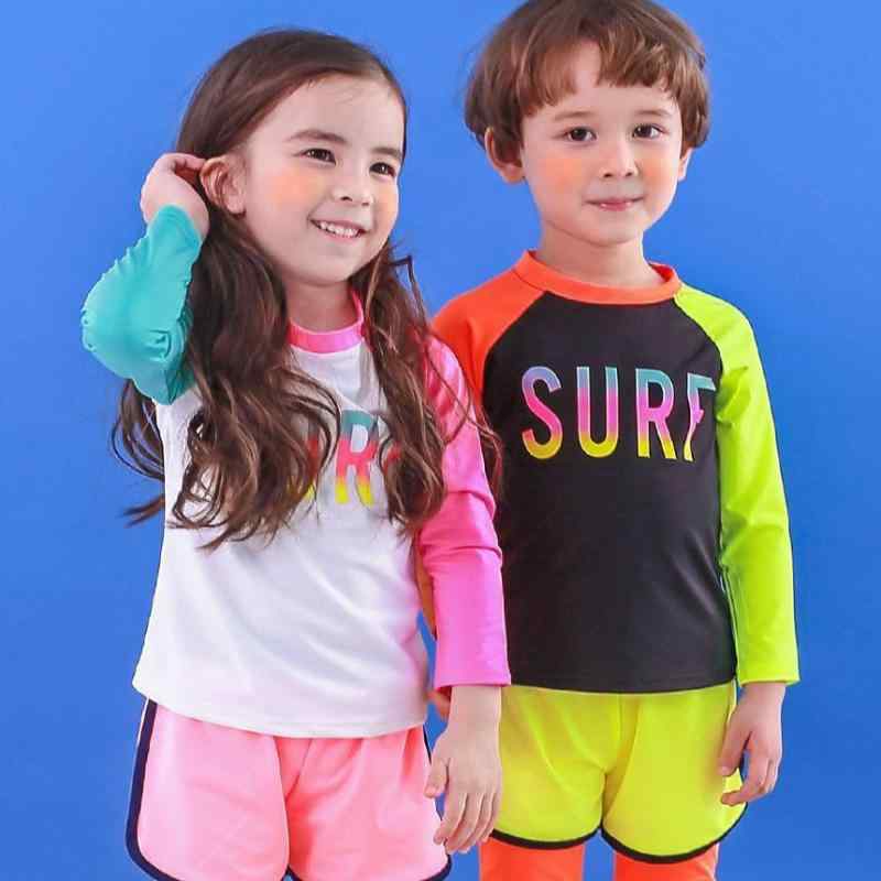 ・カテゴリ: 水着・スタイル: 三角パンツ・対象年齢: 5-12歳・対象性別: ユニセックス・素材: ポリエステル・裏地: ポリエステル・着用シーン: スイミング・マリンスポーツ・カラー展開: ブラック×オレンジパンツ、ブラック×イエローパ...