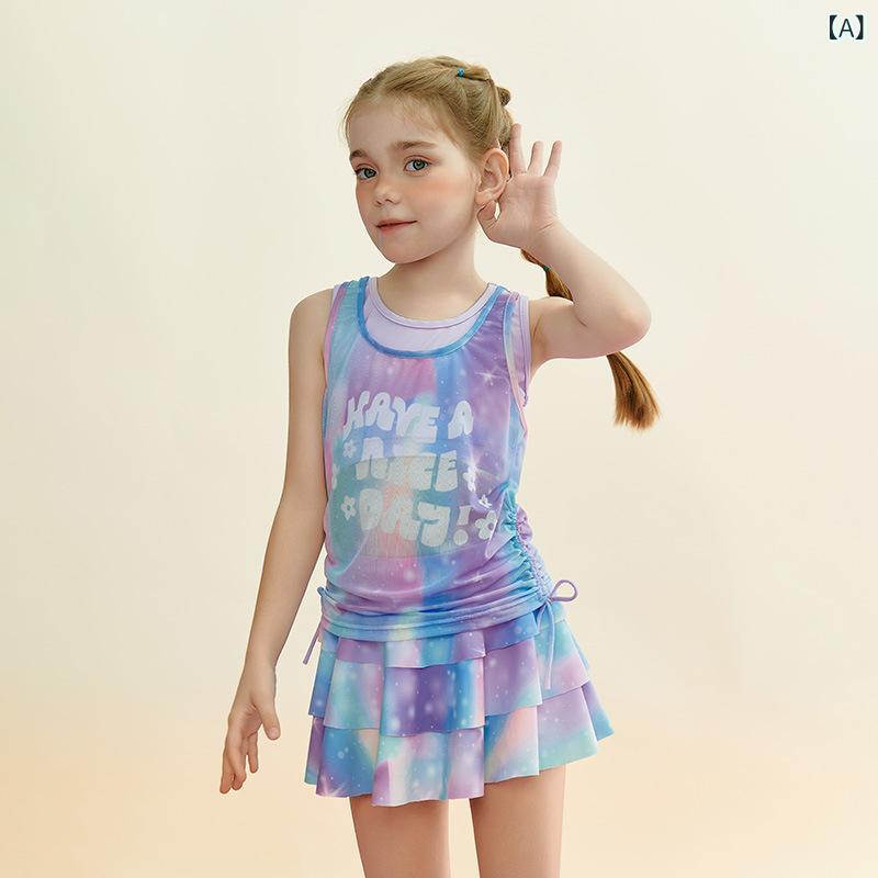 ・カテゴリ: 水着・対象年齢: 子供・性別: 女性用・主な素材: ナイロン・素材割合: ナイロン82%・主な用途: 水泳、ウォータースポーツ・カラー展開: ライトパープル・サイズ展開: 120、130、140、150・スタイル: ブリーフ