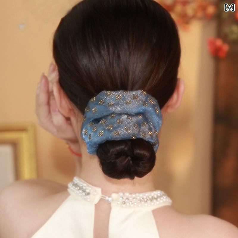 ・カテゴリ: ヘアアクセサリー・スタイル: ナチュラル・: 編み込みヘアゴム・スタイル分類: スイート・流行要素: ファッション・流行要素分類: ナチュラル