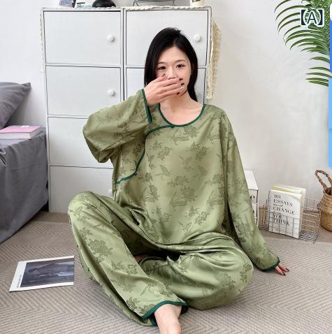 ・カテゴリ: パジャマ・主な素材: アイス・素材: ポリエステル・カラー展開: グリーン・サイズ展開: XXXXL、XXXXXL・スタイル: シンプルカジュアル